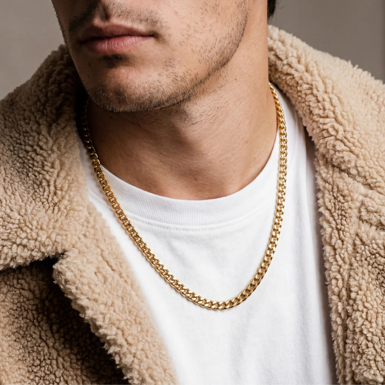 Gold Cuban Chain 5MM – Essence Amsterdam