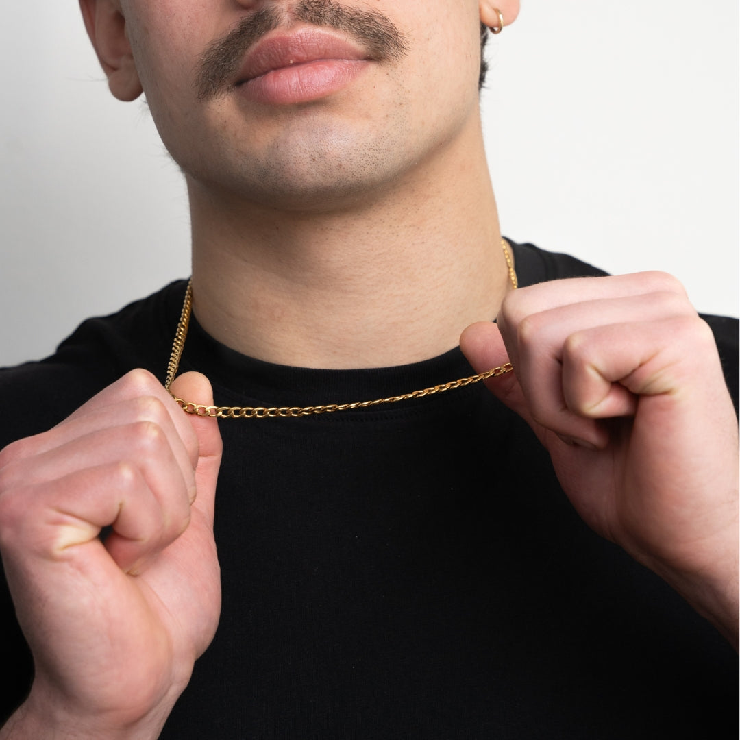Gold Cuban Chain 5MM – Essence Amsterdam